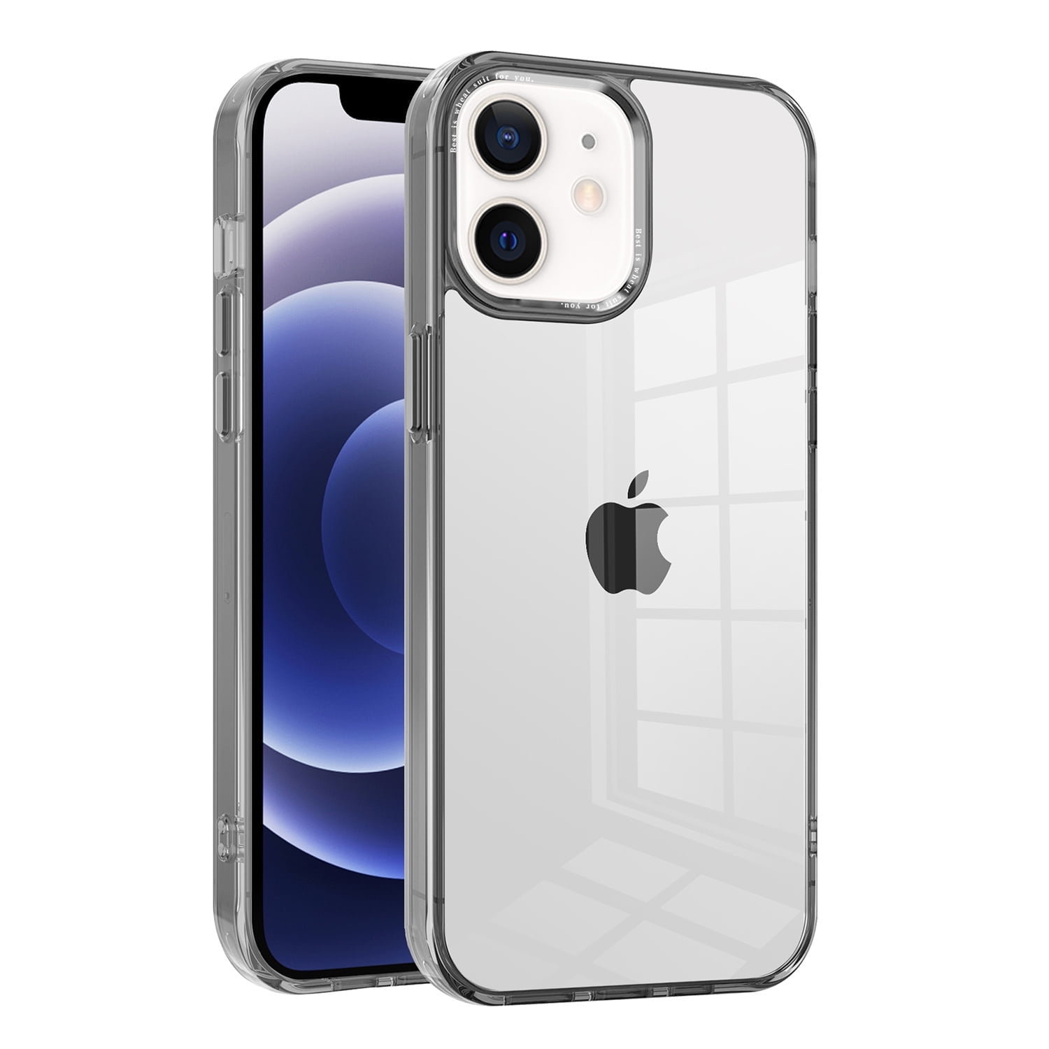 Clear Case for Apple iPhone 12/ 12 Pro, Crystal Clear Transparent TPU ...