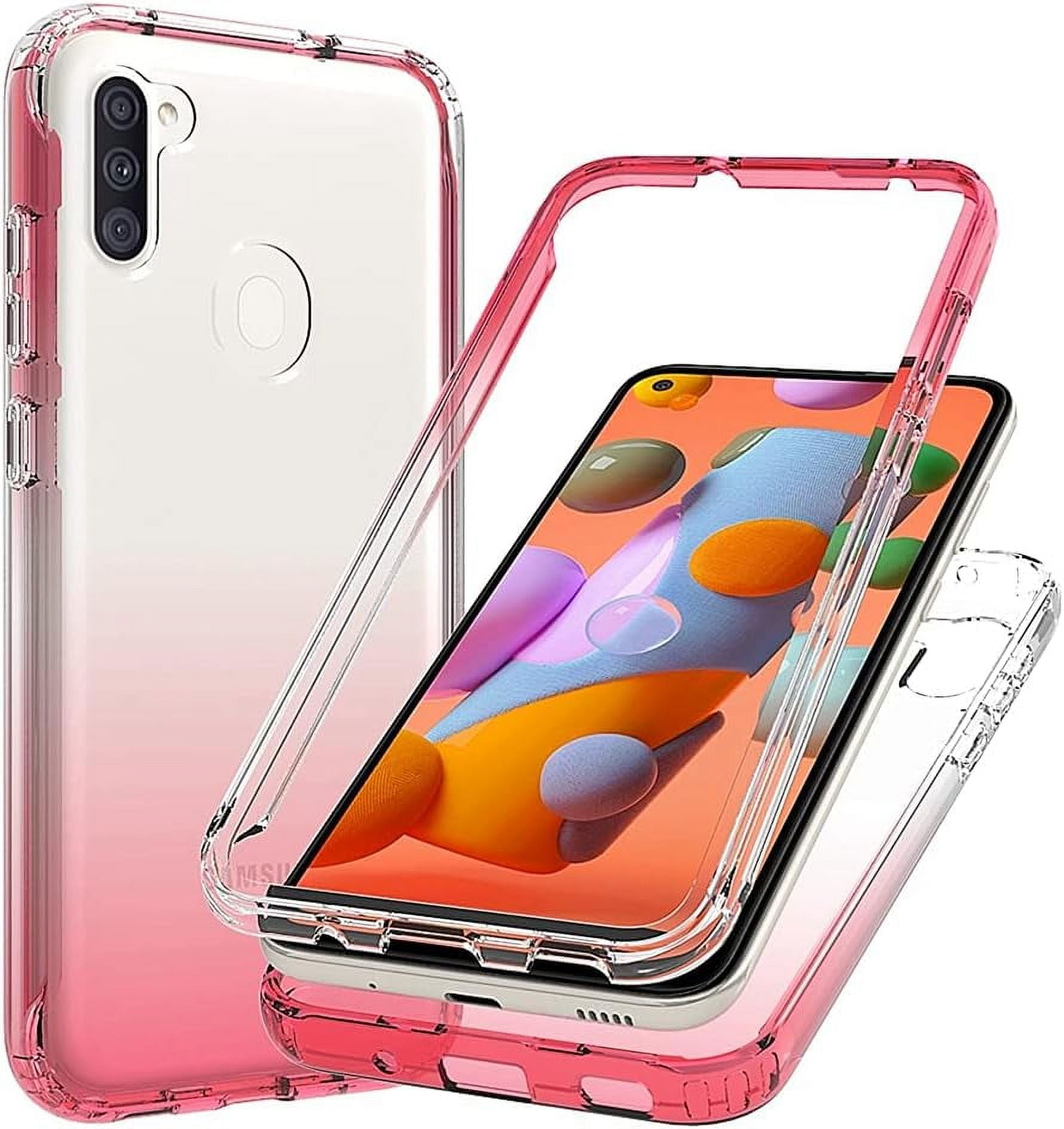 Clear Case Compatible with Galaxy A11, Samsung A11 Case for Girls Women ...