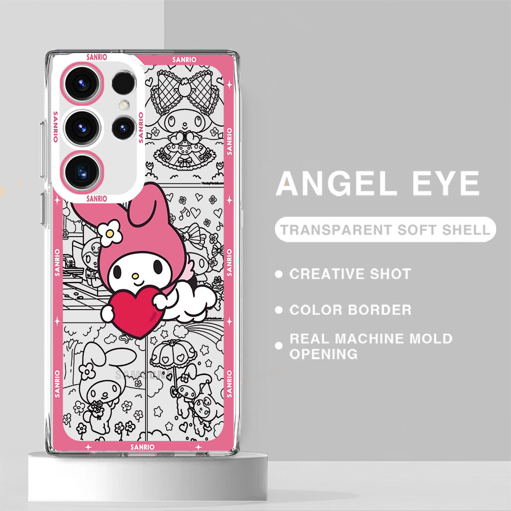 Clear Case For Samsung Galaxy S24 S23 S22 S21 Ultra S20 FE S10 Note 20 10 Plus Coque Fundas ...