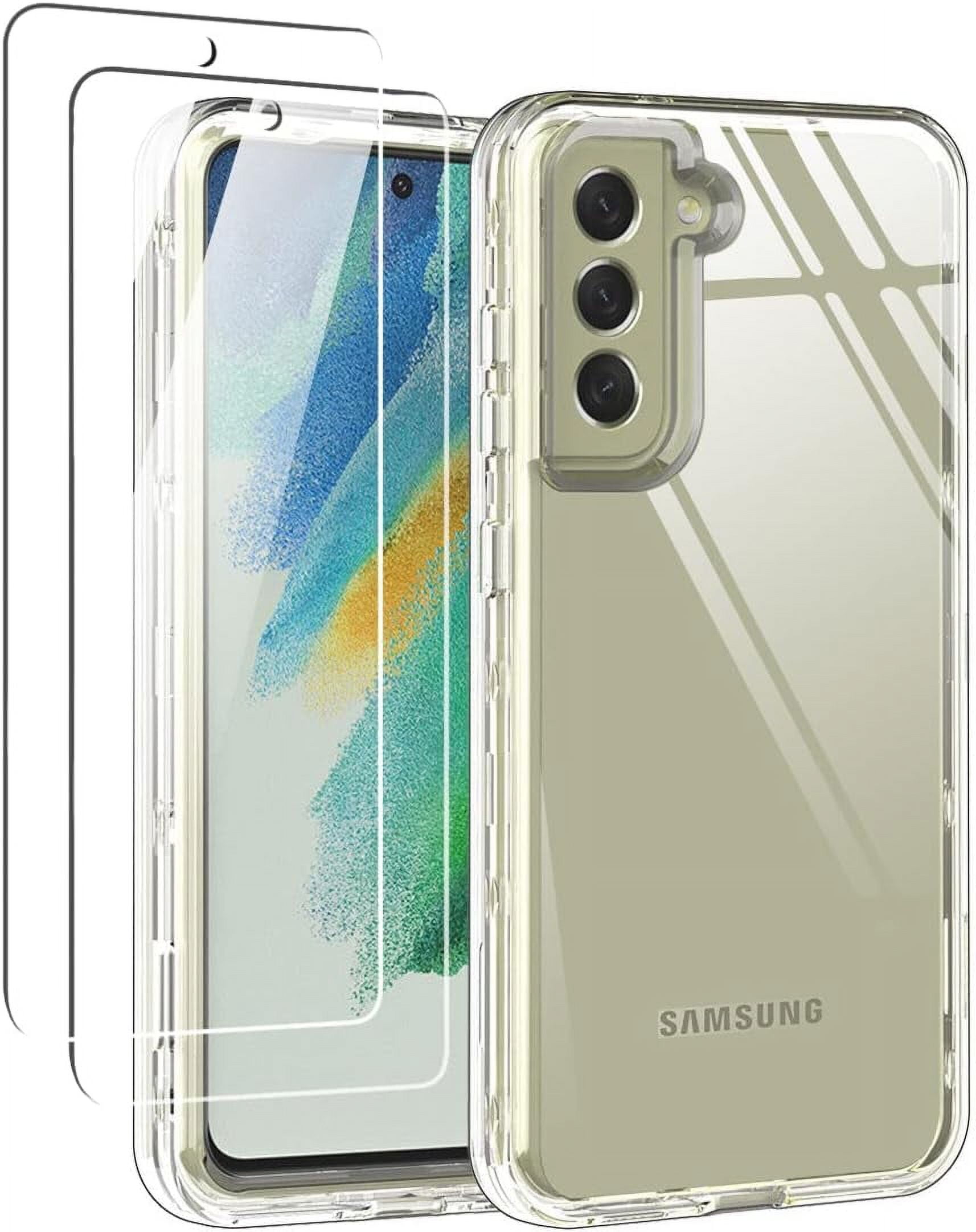 Clear Case for Samsung Galaxy S21 FE 5G Shockproof Bumper Protective ...