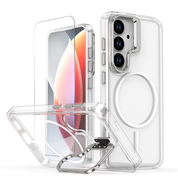 Clear Case for Samsung Galaxy S26+ Plus 6.7" with Screen Protector ...