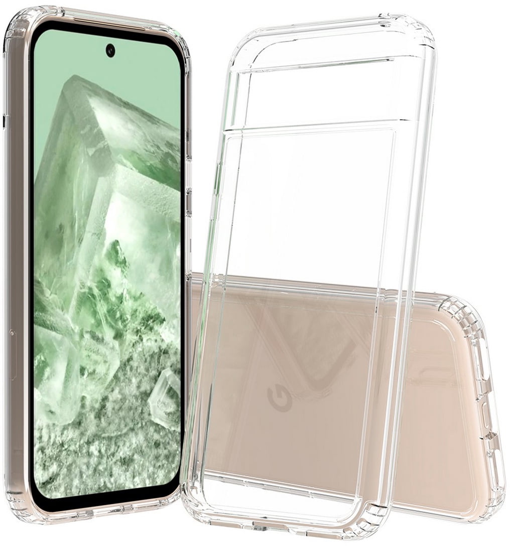 Clear Case for Google Pixel 8A 2024, Aquaflex Semi-Flexible TPU [Shock ...