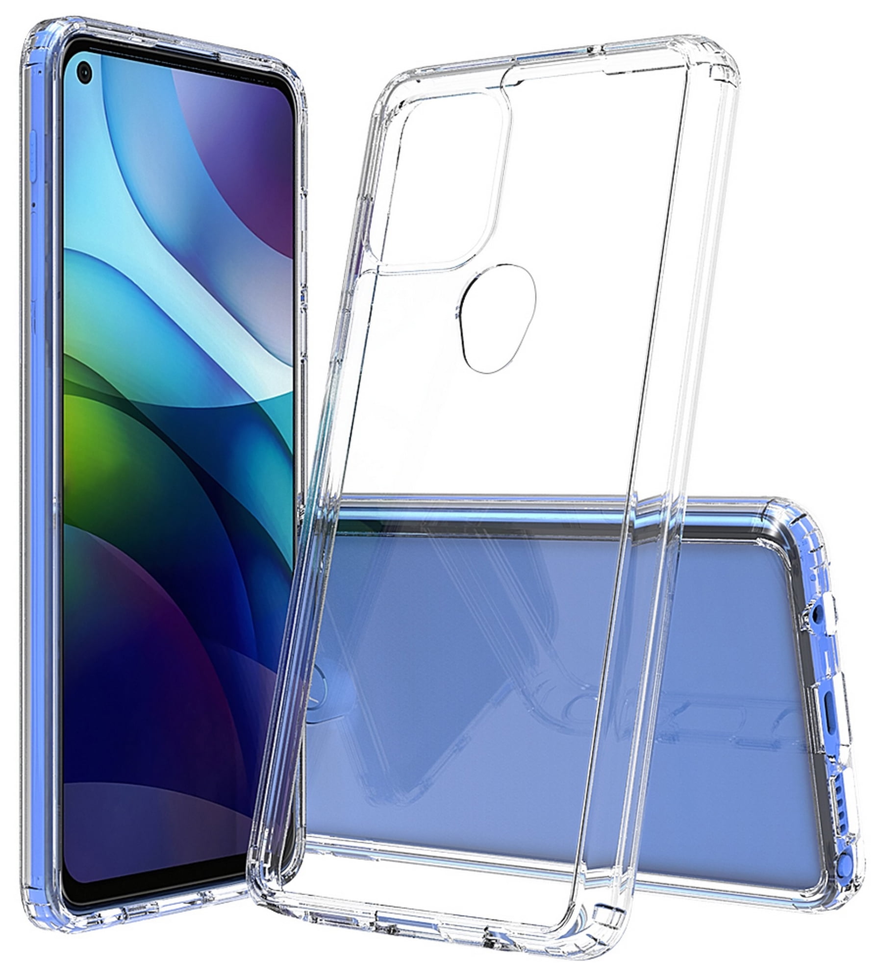 Clear Case for Moto G Stylus 5G 2021, Transparent [Aquaflex] Semi ...