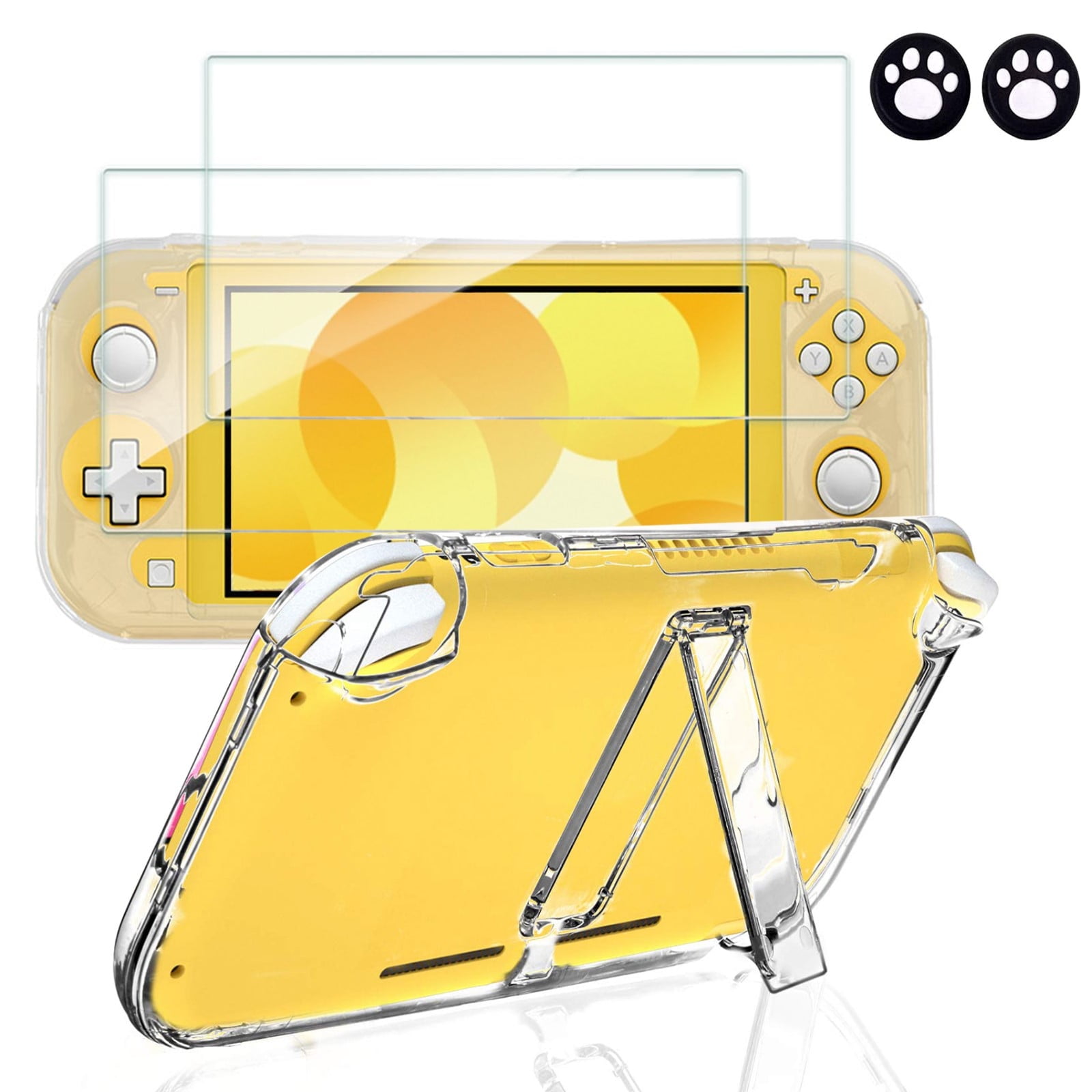 Clear Case for Nintendo Switch Lite 2019, Transparent Hard Protective ...