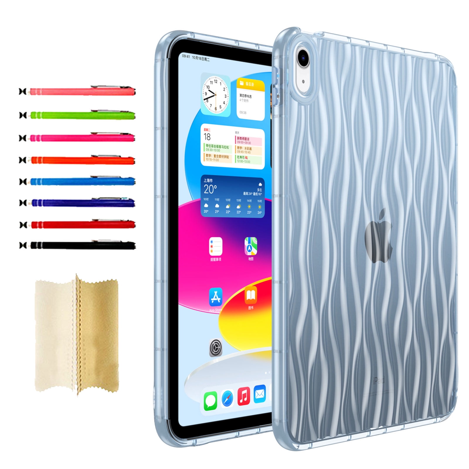 Clear Case for iPad Air 6th Generation 11" 2024 M2 A2902/A2903/A2904 ...