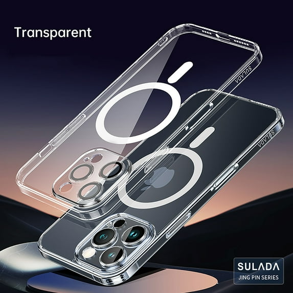 Clear Case for iPhone 15 Plus with Magnetic Ring, Compatible with Mag ...