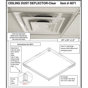 Ceiling Air Deflectors