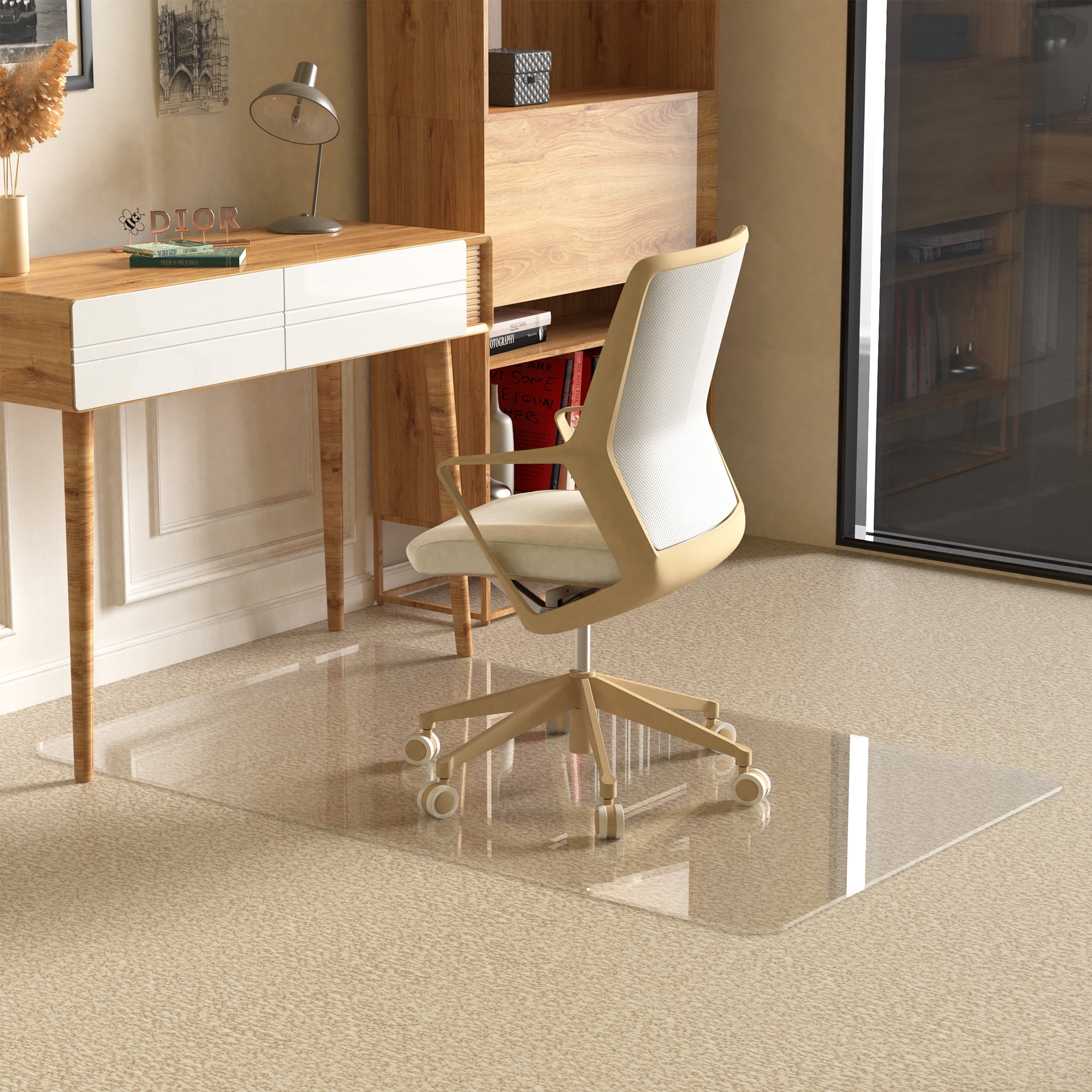 Clear Chair Mat for Carpet,Office Mats for Under Chairs, 36"x48" Clear ...
