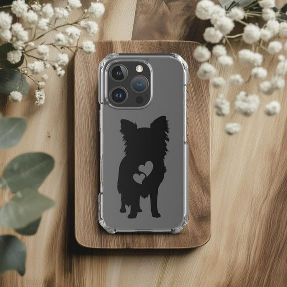 Clear Chihuahua Pet Dog Themed Phone Case 17 16 15 14 13 12 11 Pro Max ...