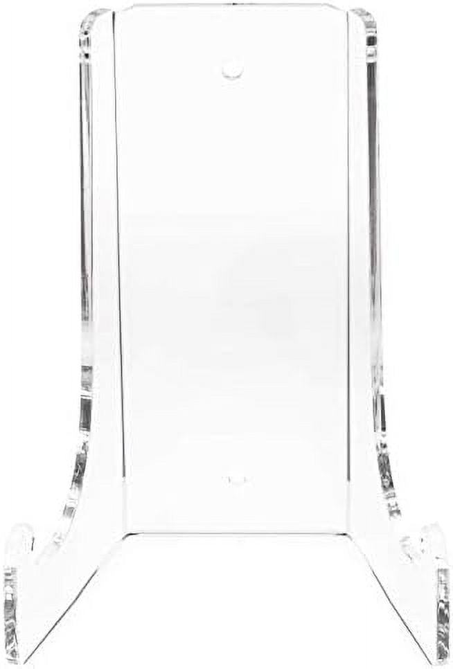 Clear Choice Double-Bend Acrylic Easel Stand 8.5 H |Table top or Wall ...