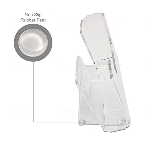 Clear Choice Horizontal Deluxe Postcard Holder Display Stand Fits 6 ...