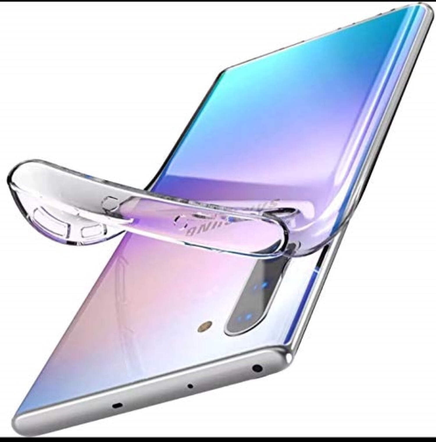 Samsung Galaxy Note 10 Clear Slim Fit Case - Walmart.com