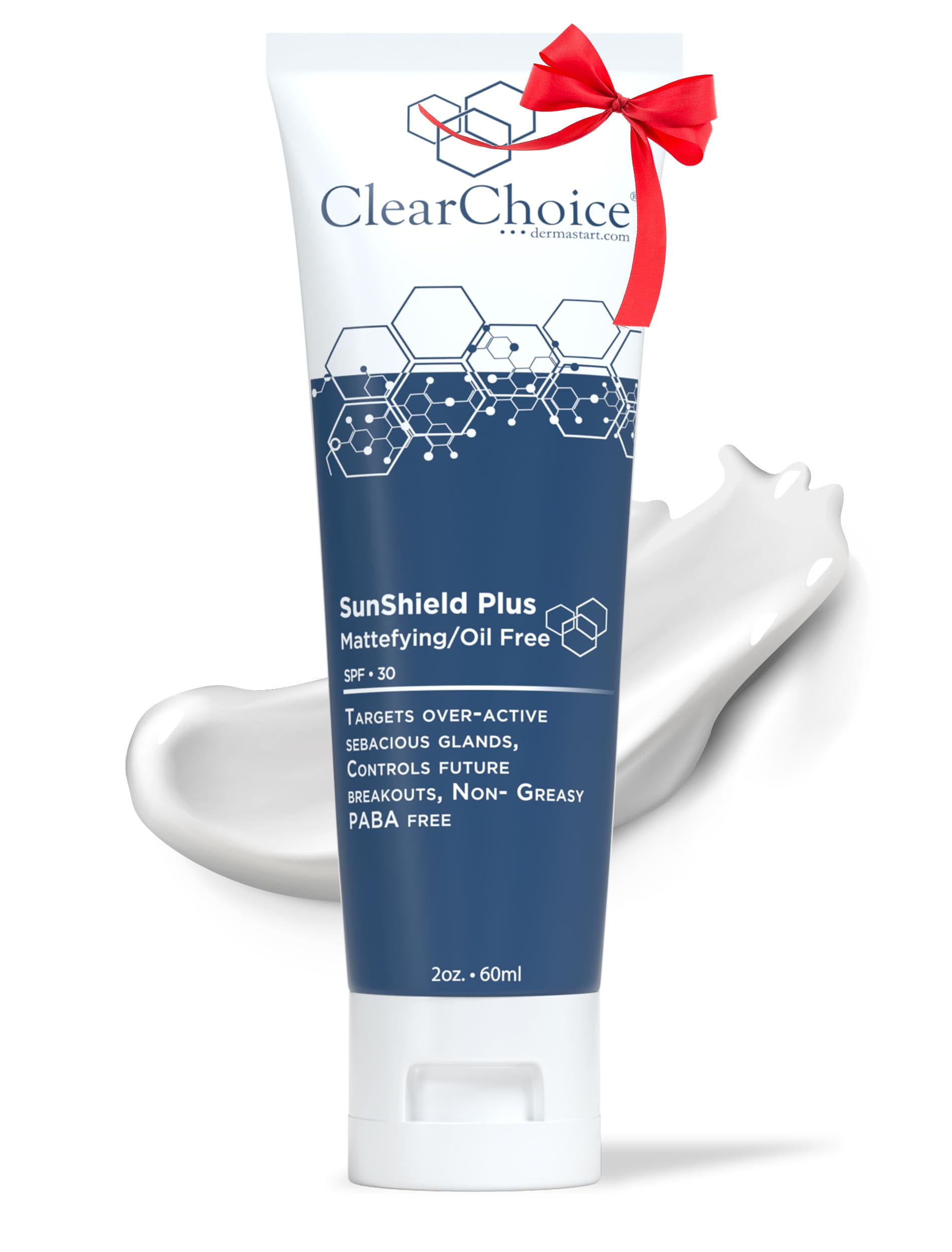 Clear Choice Sun Shield Plus 1.7oz - Non-Greasy Daily for Oily & Acne ...
