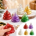 Clear Christmas Tree Glitter Squishy Squeeze Toy, Slow Rebound Soft ...