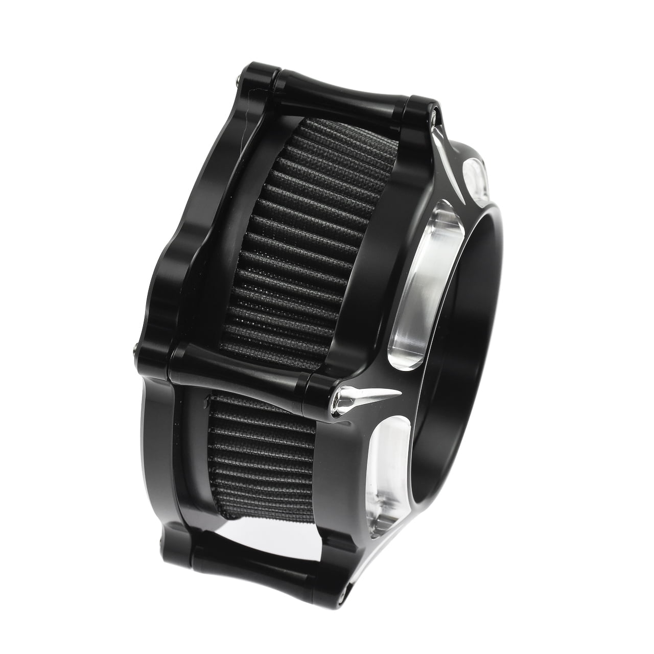 Clear Chrome Air Filter Grey Intake For Harley Sportster XL883 1200 48 ...