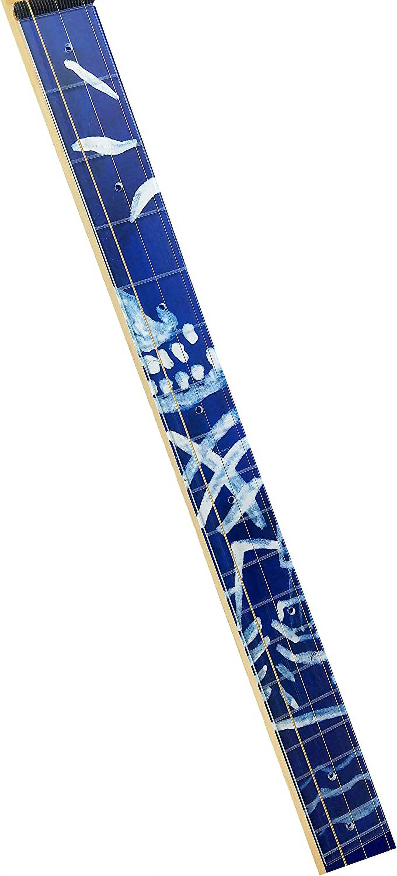 Clear Cigar Box Guitar Fretboard - A new way to customize your CBG ...