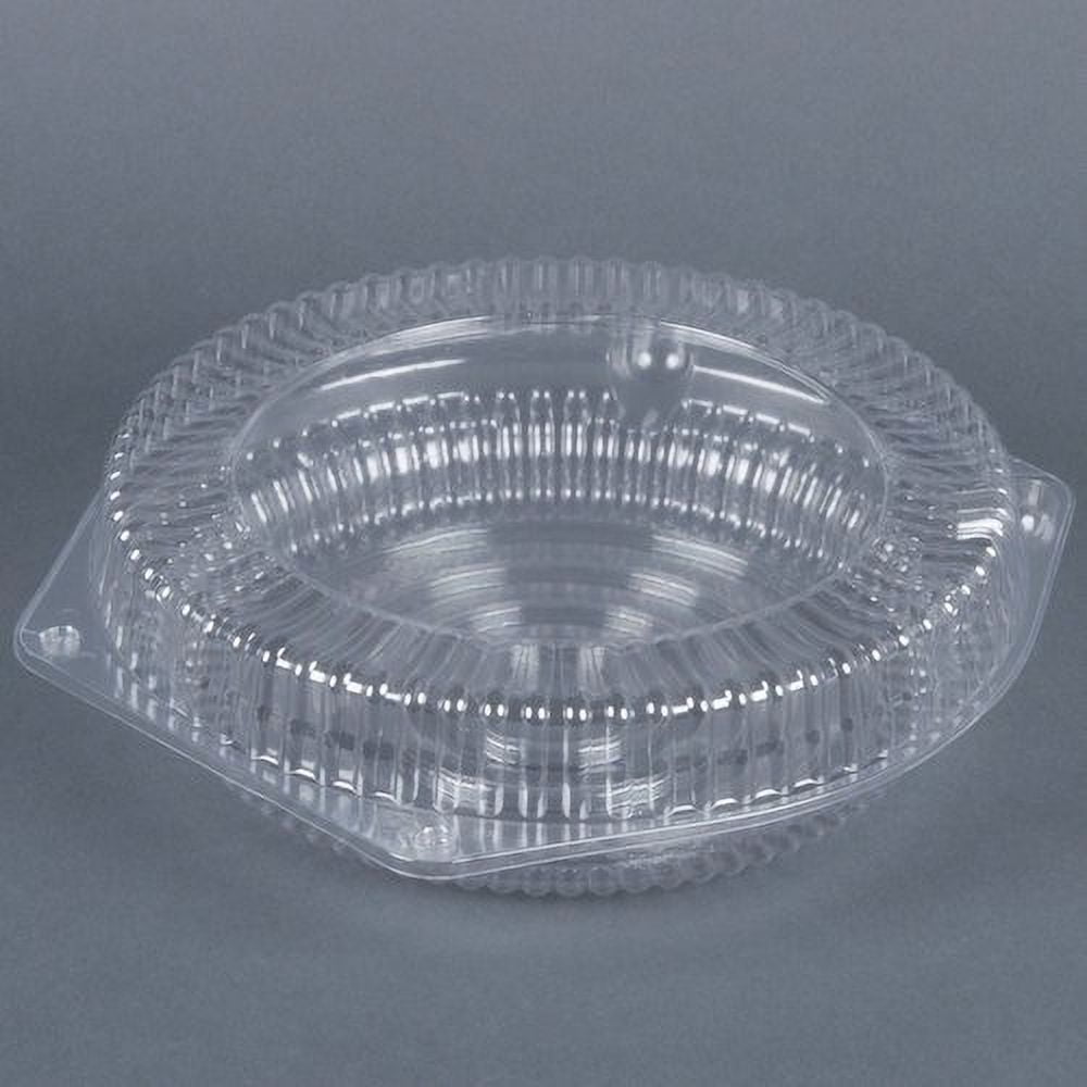 Clear Clamshell Pie Tray 8 Inch 100 Pack, Shallow Design with Tight ...