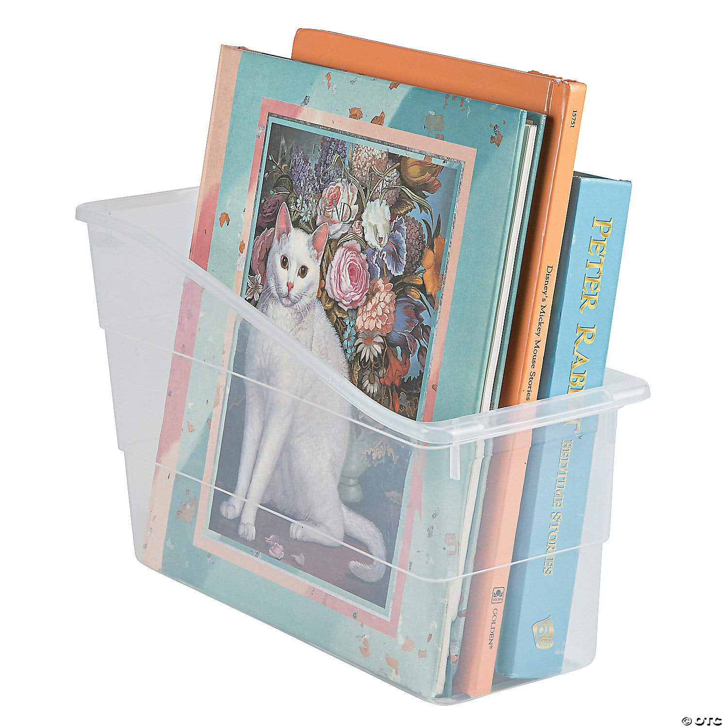 Clear Classroom Book Organizer (6Pc) - Educational - 6 Pieces - Walmart.com