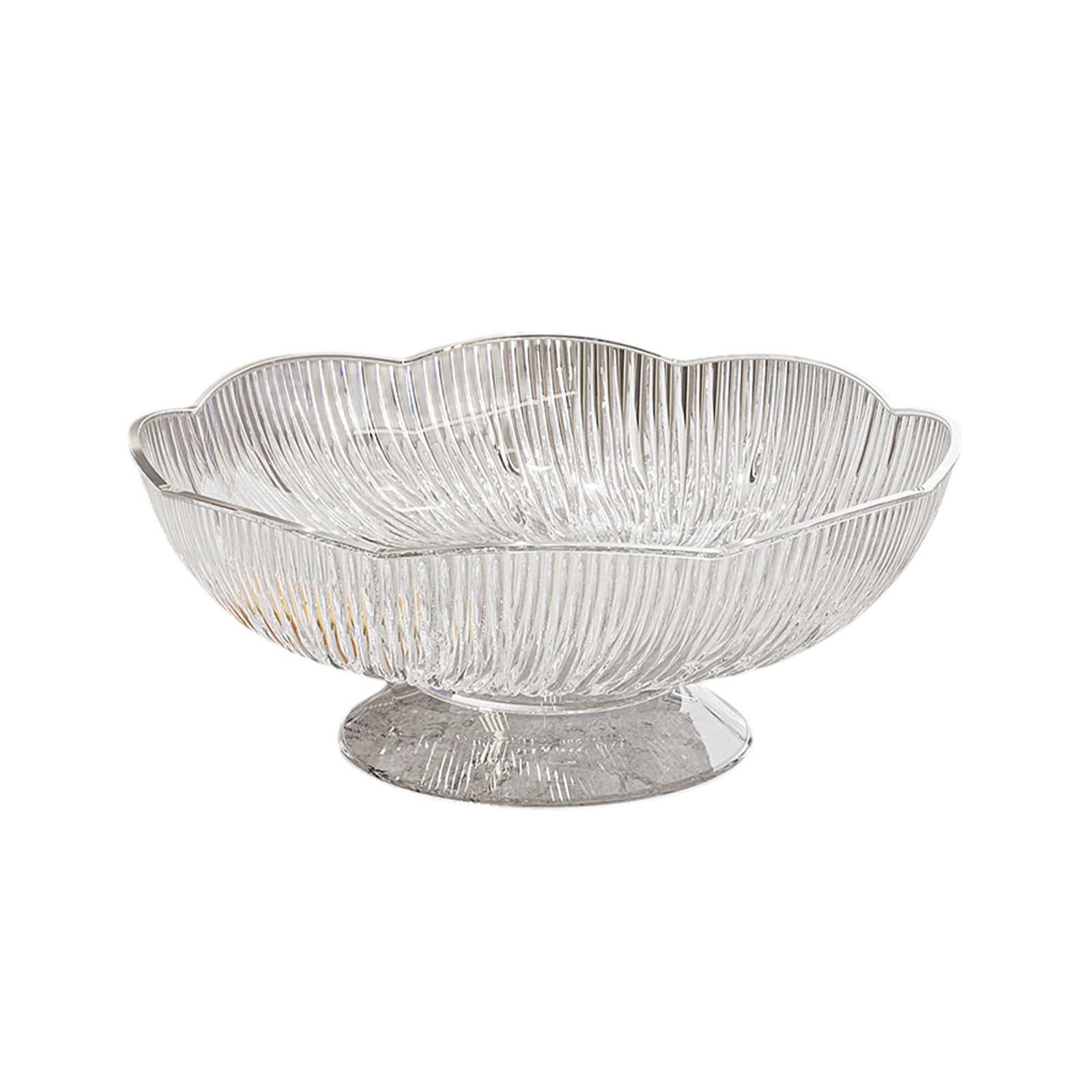 Clear Clear Plastic Multi-Purpose Serving Tray Kitchen Countertop ...