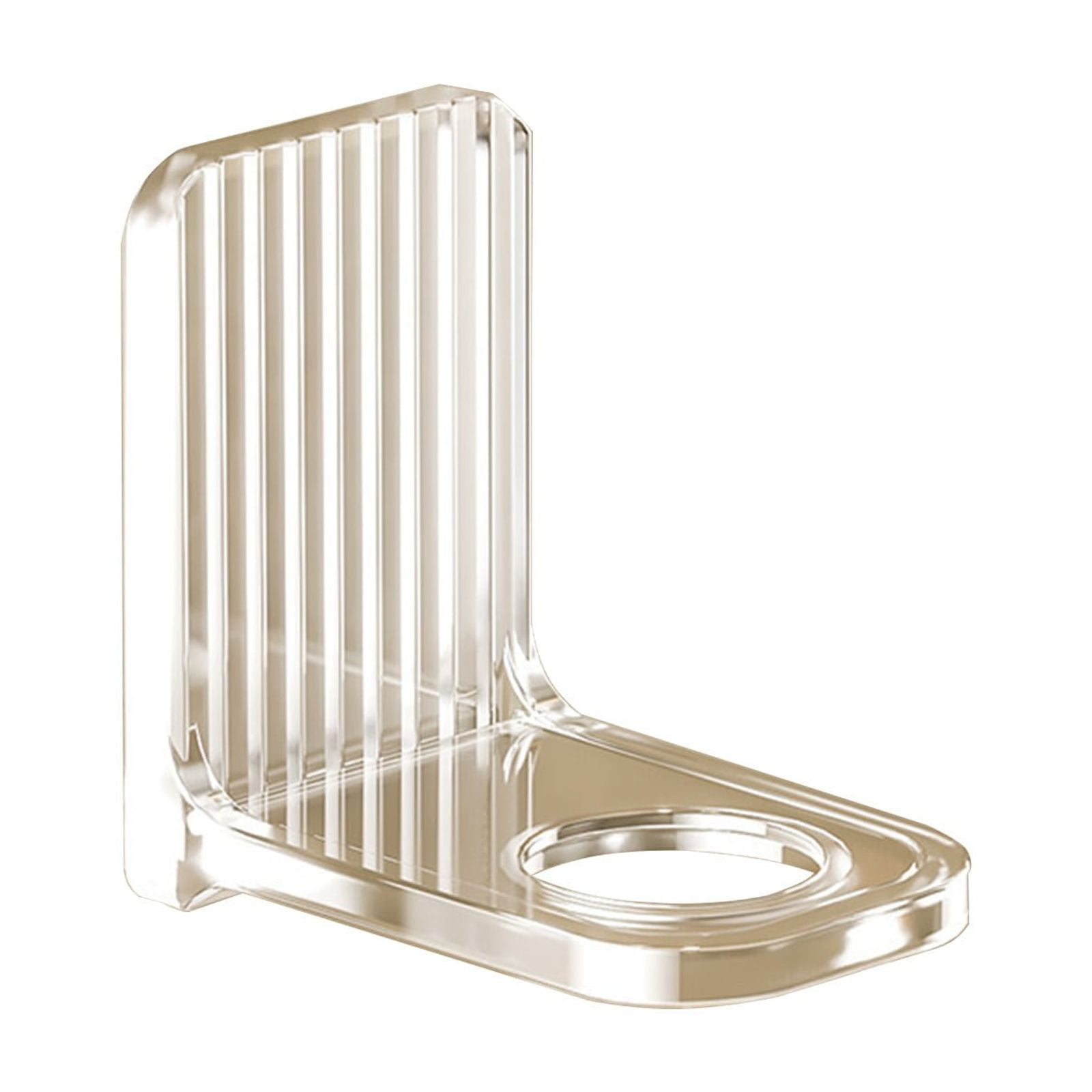 Clear Clear Transparent Shower Gel Rack Wall Mounted Bathroom Organizer ...