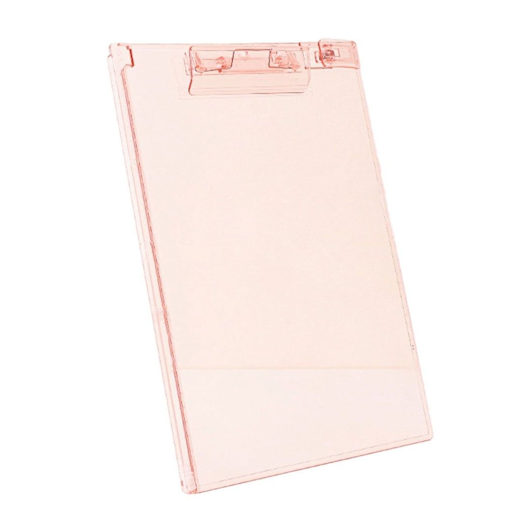 Clear Clipboard with Pen Clip and Measuring Ruler Stand Size Clipboard ...