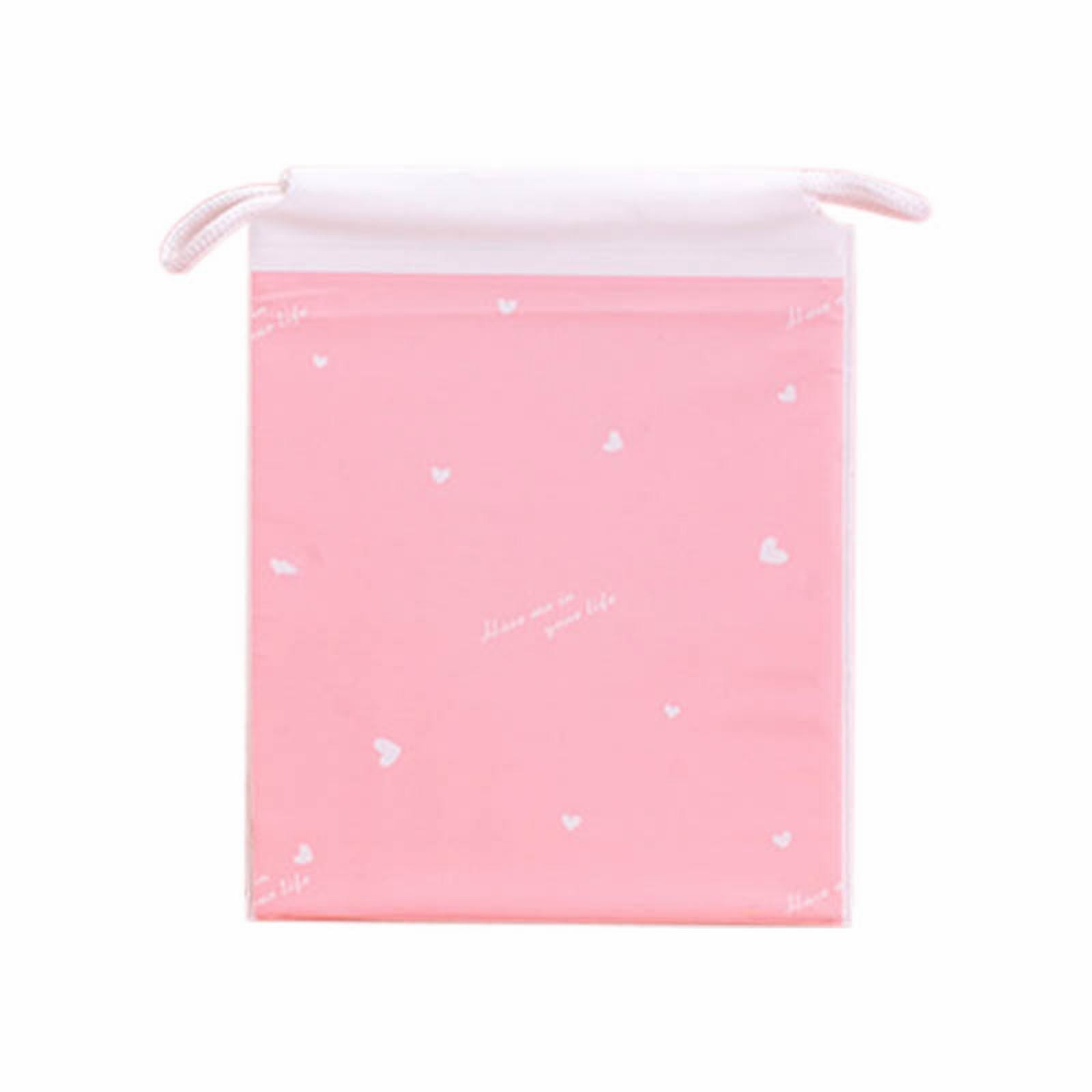 Clear Clothes Bags Drawstring Pocket Travel Packing Shoes Storage ...