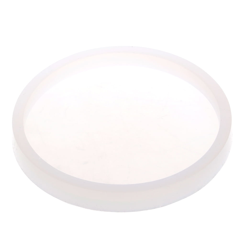 Clear Coaster Molds for Resin Casting Round Silicone Resin Molds DIY ...