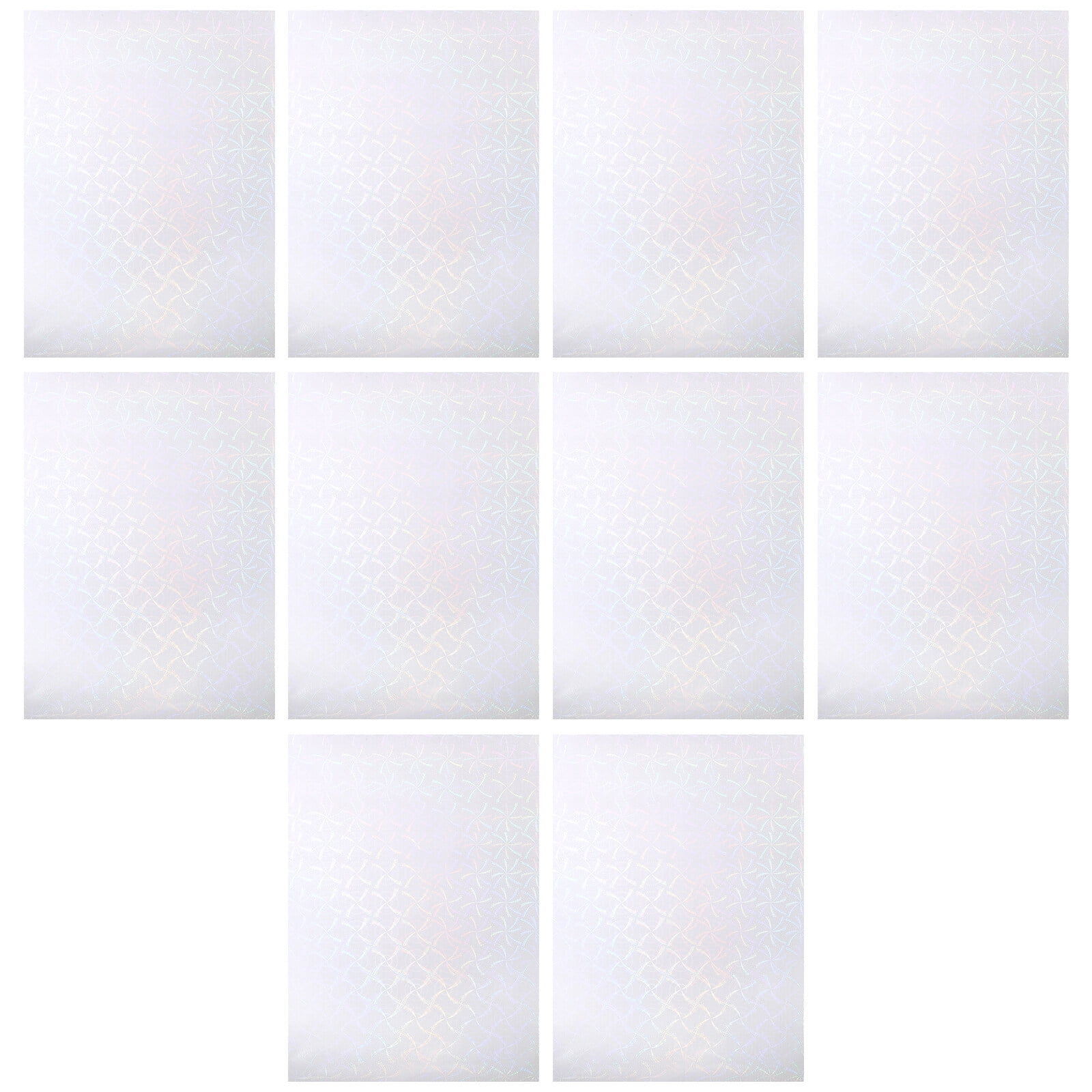 Clear Cold Laminated Film: 10 Sheets Self-Adhesive A4 Photo Laminate ...