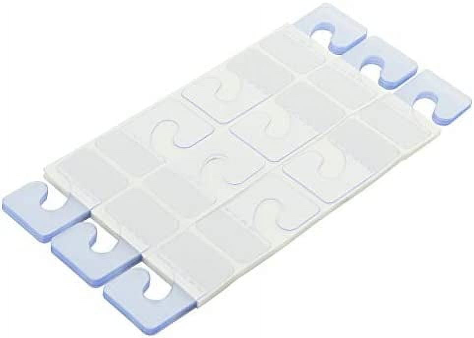 Clear Color Adhesive Back Hang Tab Tag with Hook for Store Retail ...