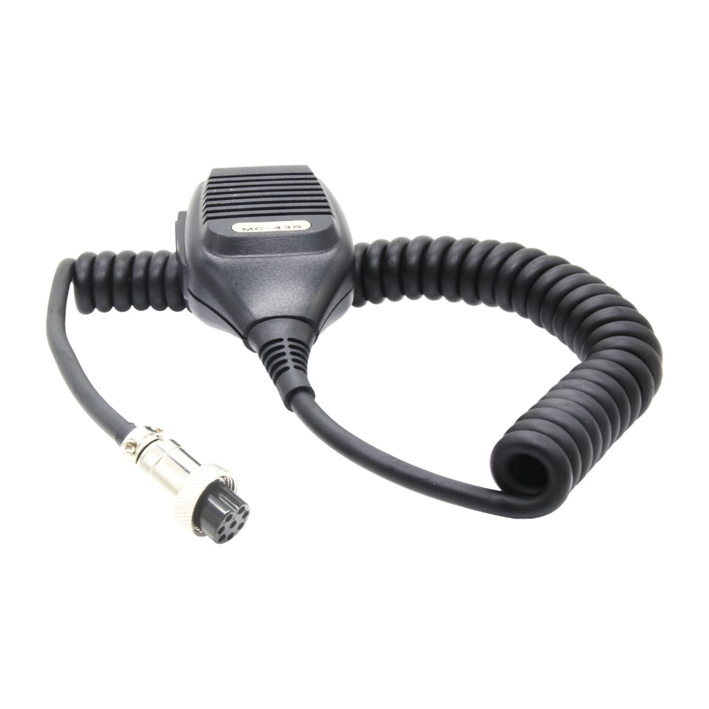 Clear Communication 8 Pin Mic Mic-43S Wide Key Press Area Microphone ...