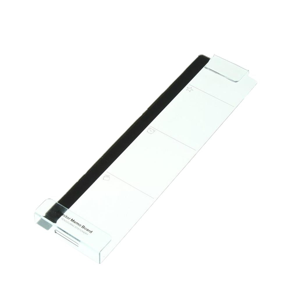 Clear Computer Monitor Memo Board Sticker Board Desk Monitor Screen ...