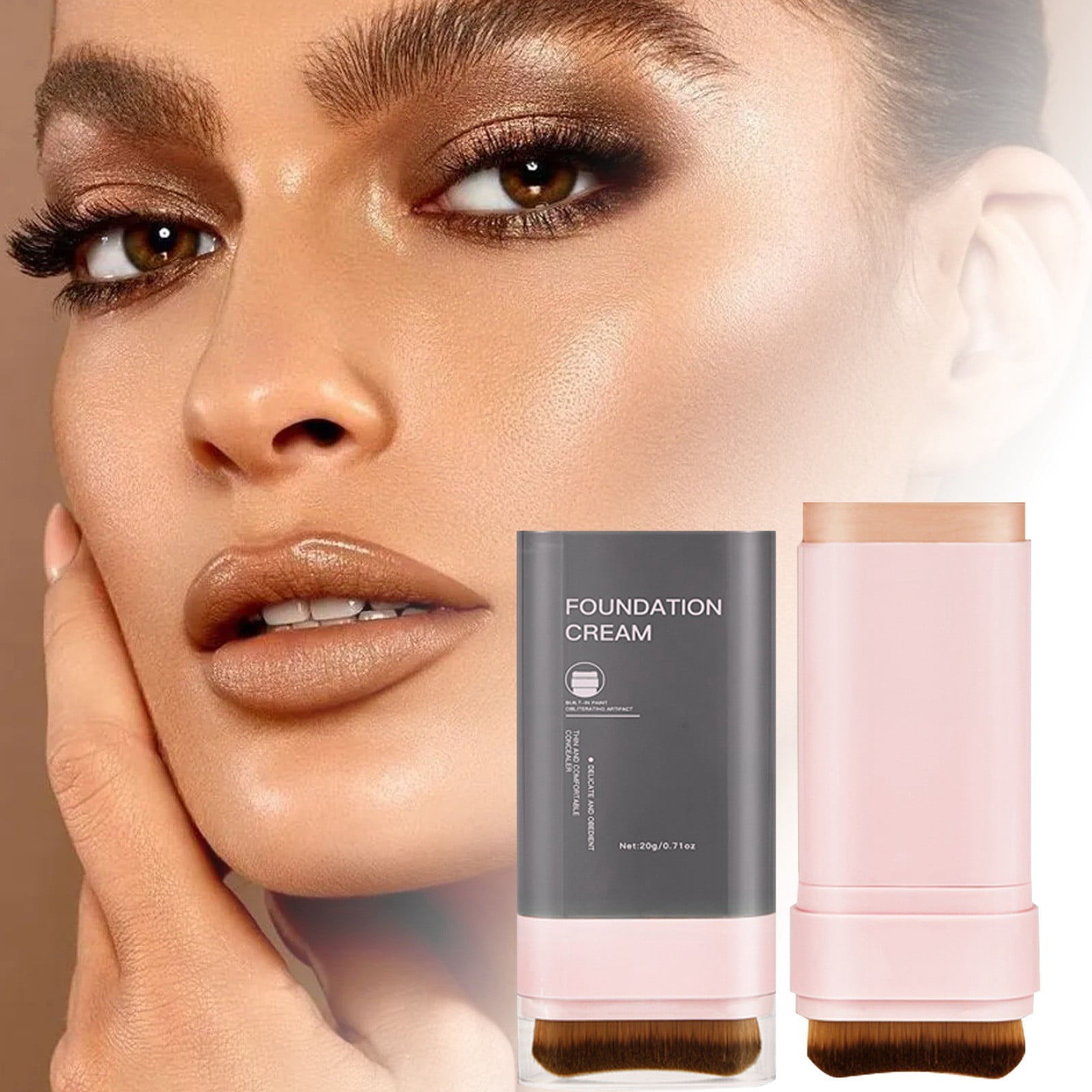 Clear Concealer Foundation Stick 5 Colors With Brush Head Skin And ...