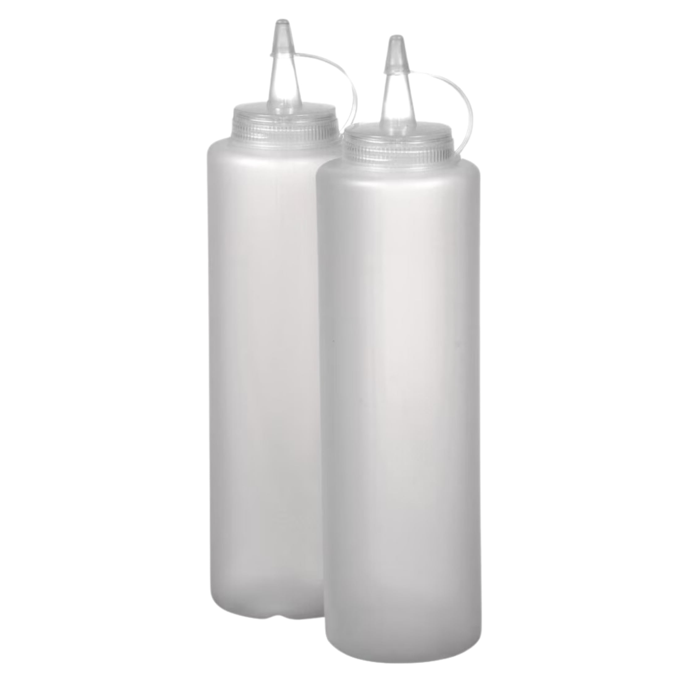 Clear Condiment Plastic Bottles for Home Kitchen Dining BBQ Sauce Salad ...