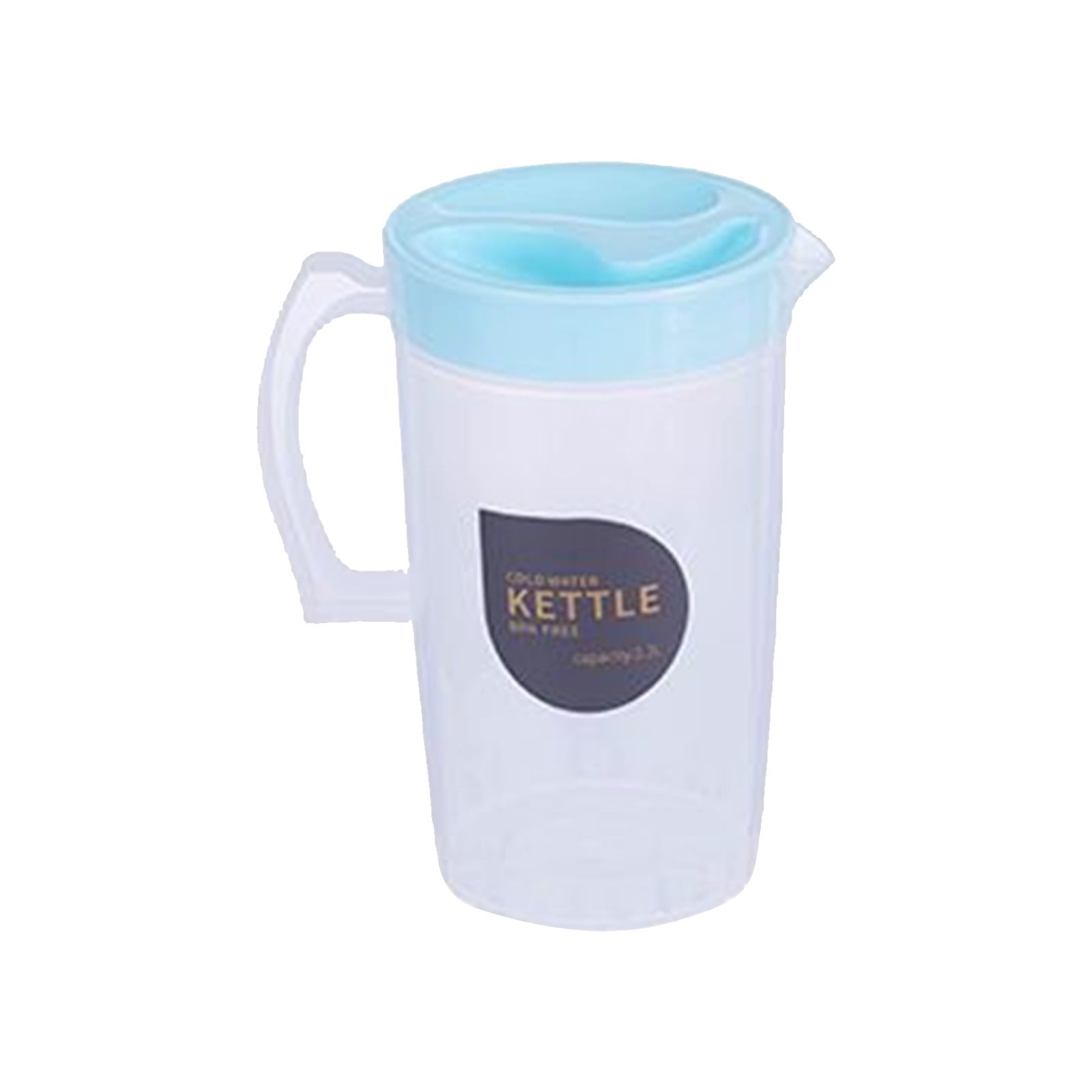 Clear Container Large Plastic Cold Kettle Tea Pitcher 2200ML for Fridge ...