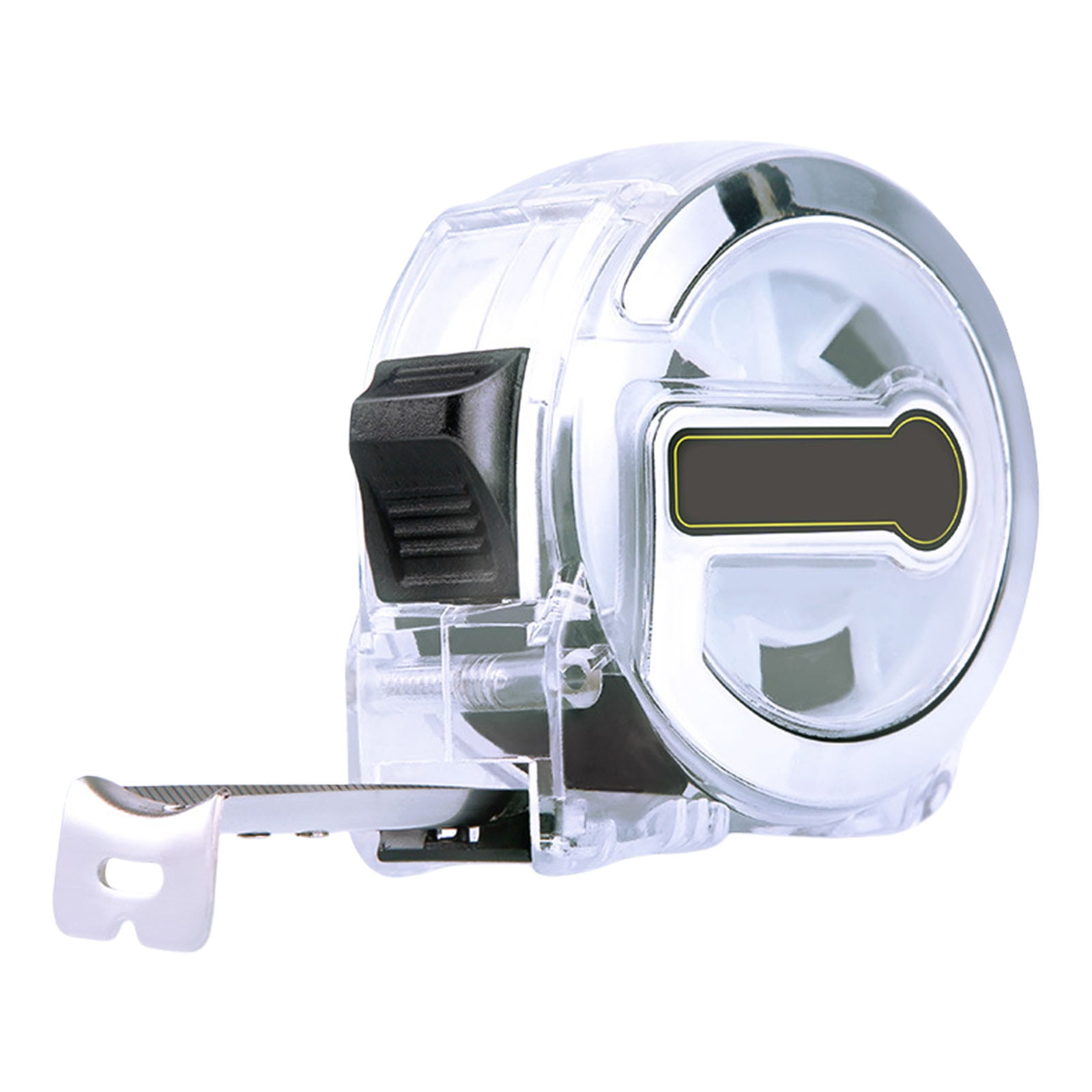 Clear Cover Wear Resistant Stainless Steel Tape Measure 5m 7.5m 10m ABS ...