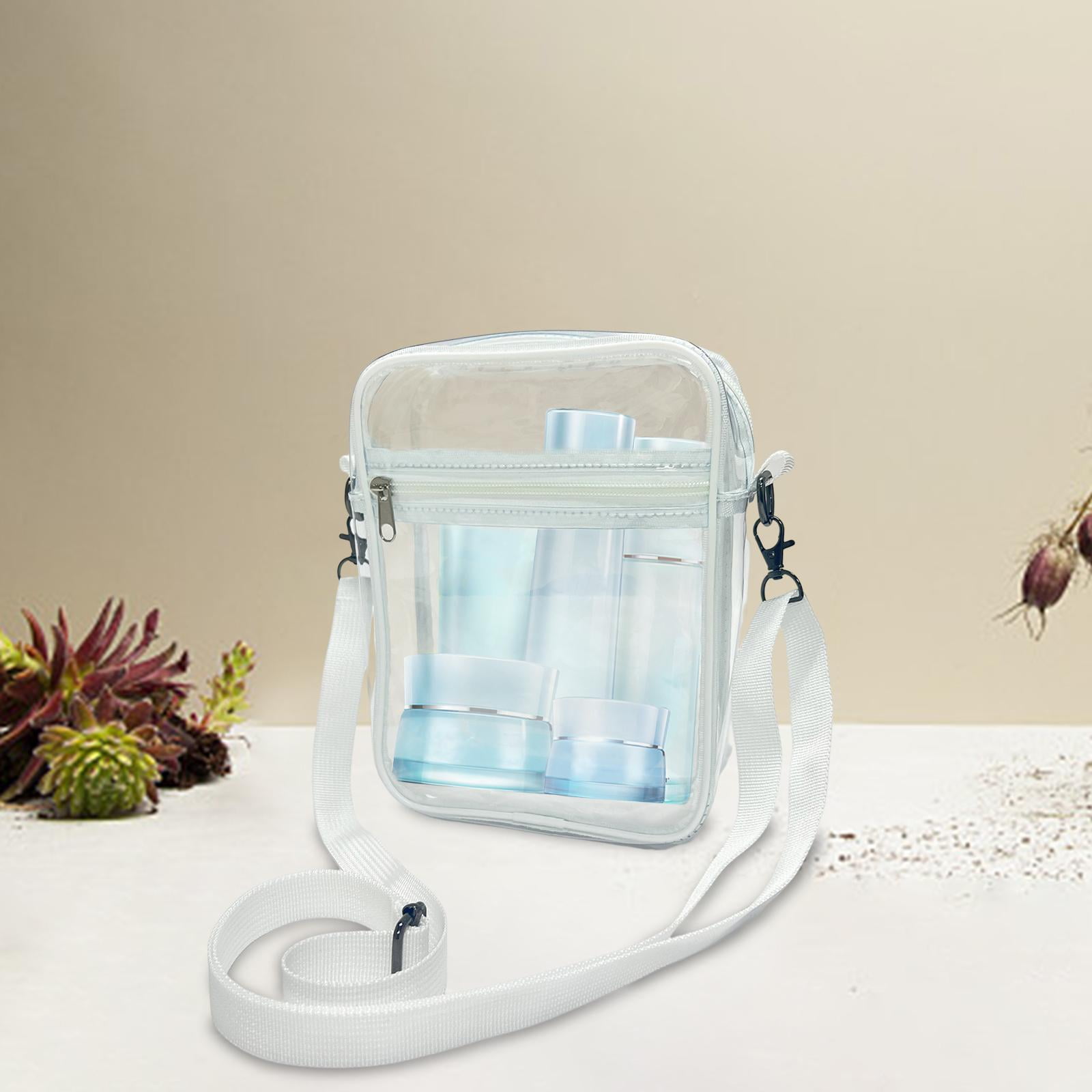 Segolike Clear Crossbody Bag Clear Purse Bag Fashion with Extra Pocket ...