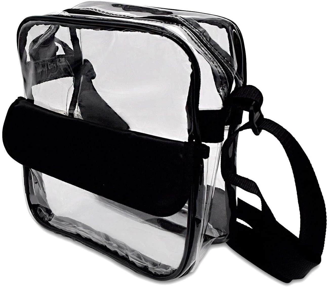 Clear Crossbody Bag For Women, Stadium Approved, Messenger, See Thru ...