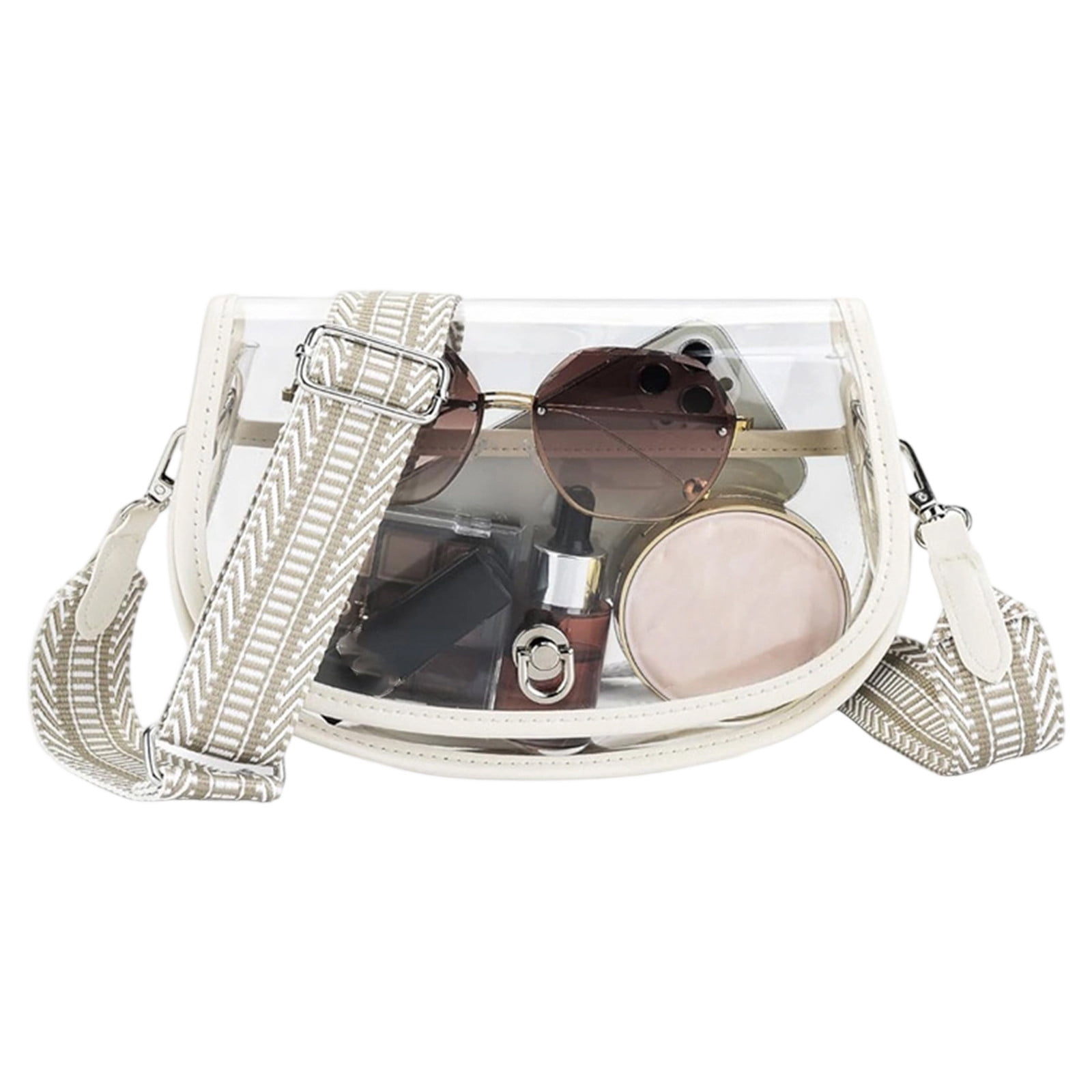 Clear Crossbody Bag Stadium Approved for Women，clear Bags for Stadium ...