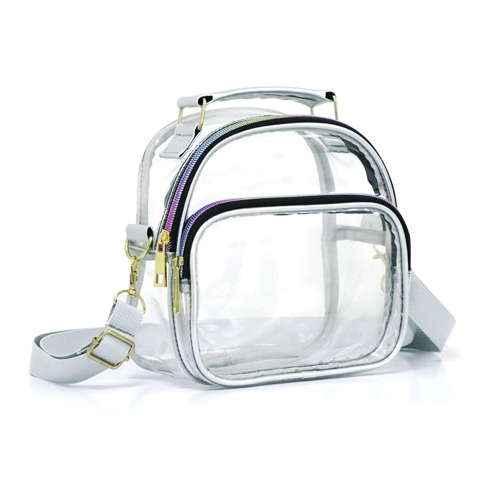 Clear Crossbody Bag with Adjustable Shoulder Strap, Stadium Approved ...