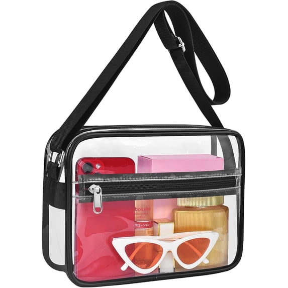 MAY TREE Clear Bag for Stadium Events, Model 10.5x3x7.5 - Walmart.com