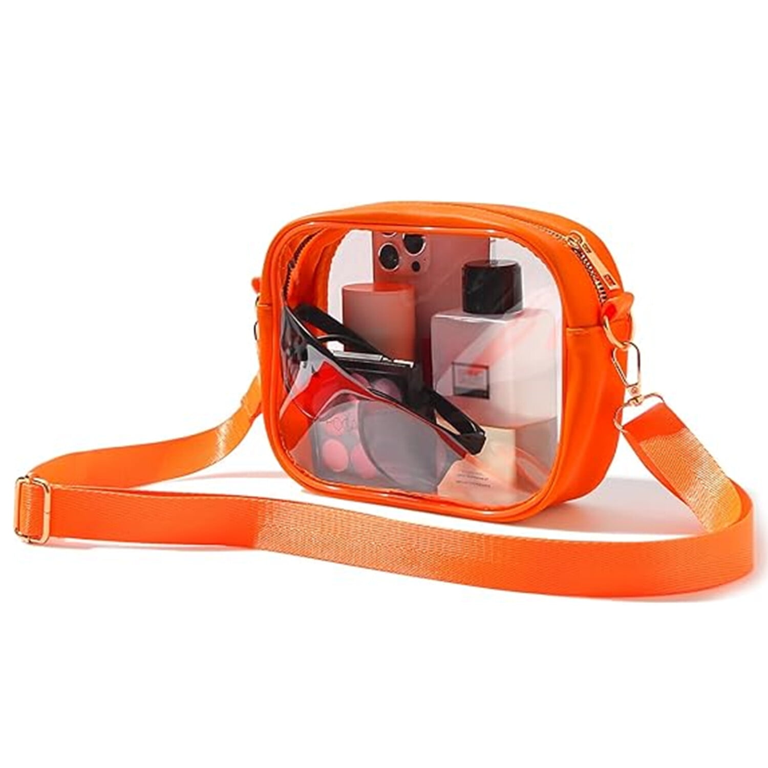 Clear Crossbody Purse Bag - Stadium Approved Concerts Bag for Men ...