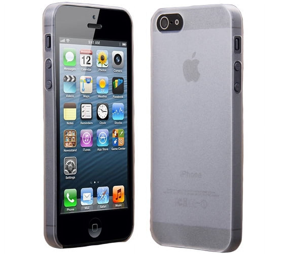 GPCT [High Quality] [Apple iPhone 5/5S/5C] Snap On Transparent Clear ...