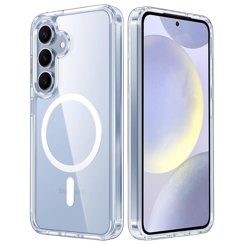 Clear Crystal Magnetic Case for Magsafe Samsung Galaxy A56 A36 A26 ...