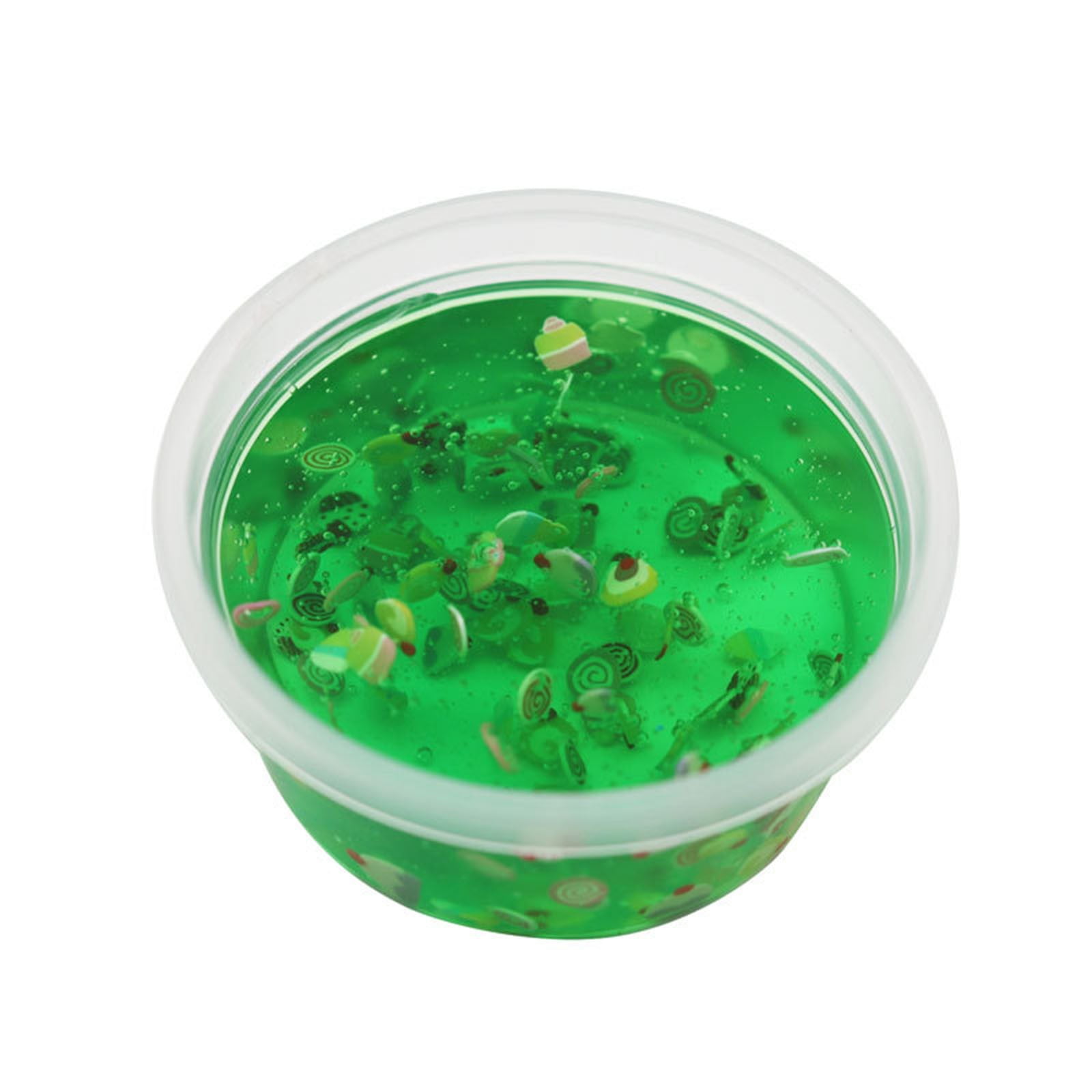 Clear Crystal Slime kit, Super Soft and Glossy Jelly Crunchy Slime, DIY ...