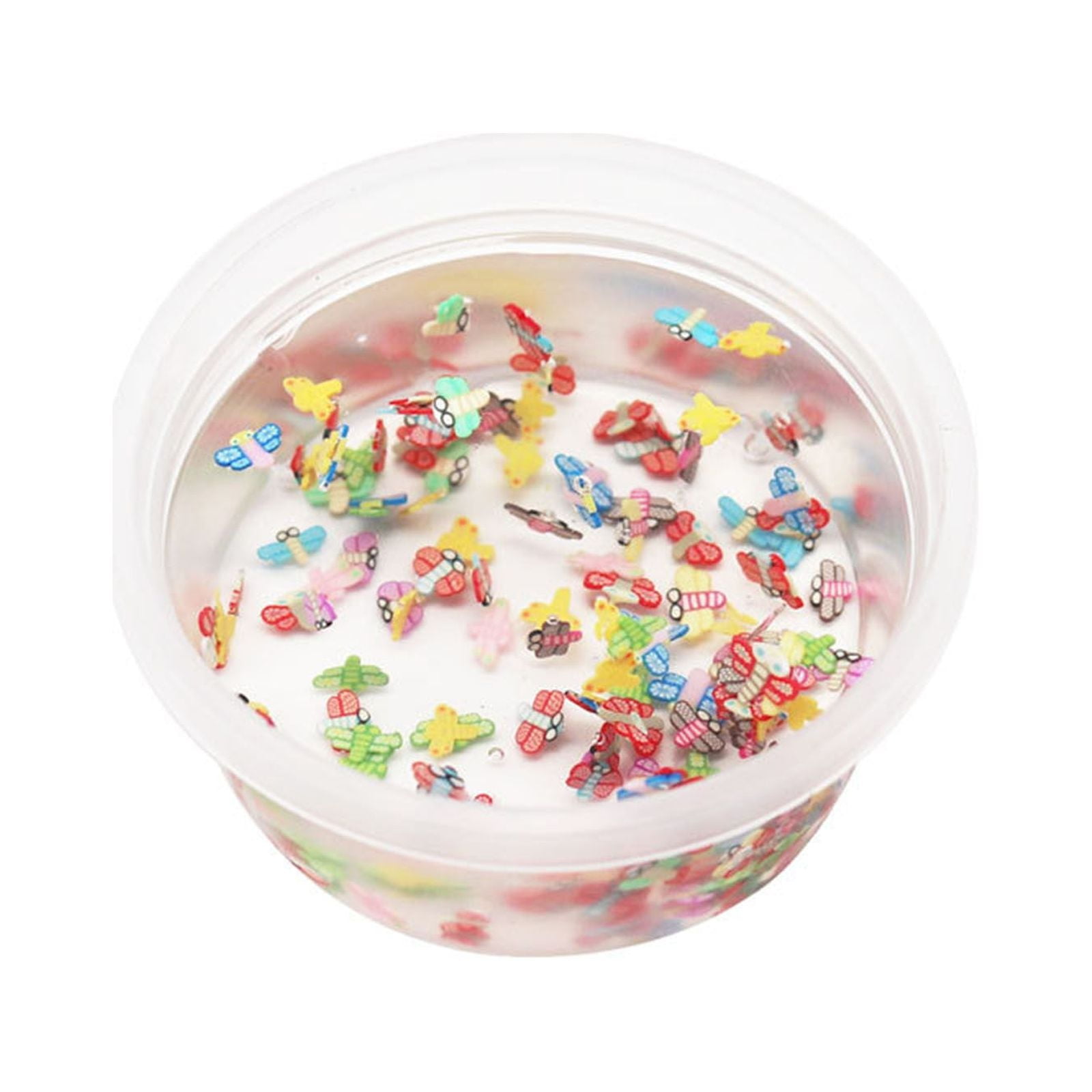 Clear Crystal Slime kit, Super Soft and Glossy Jelly Crunchy Slime, DIY ...