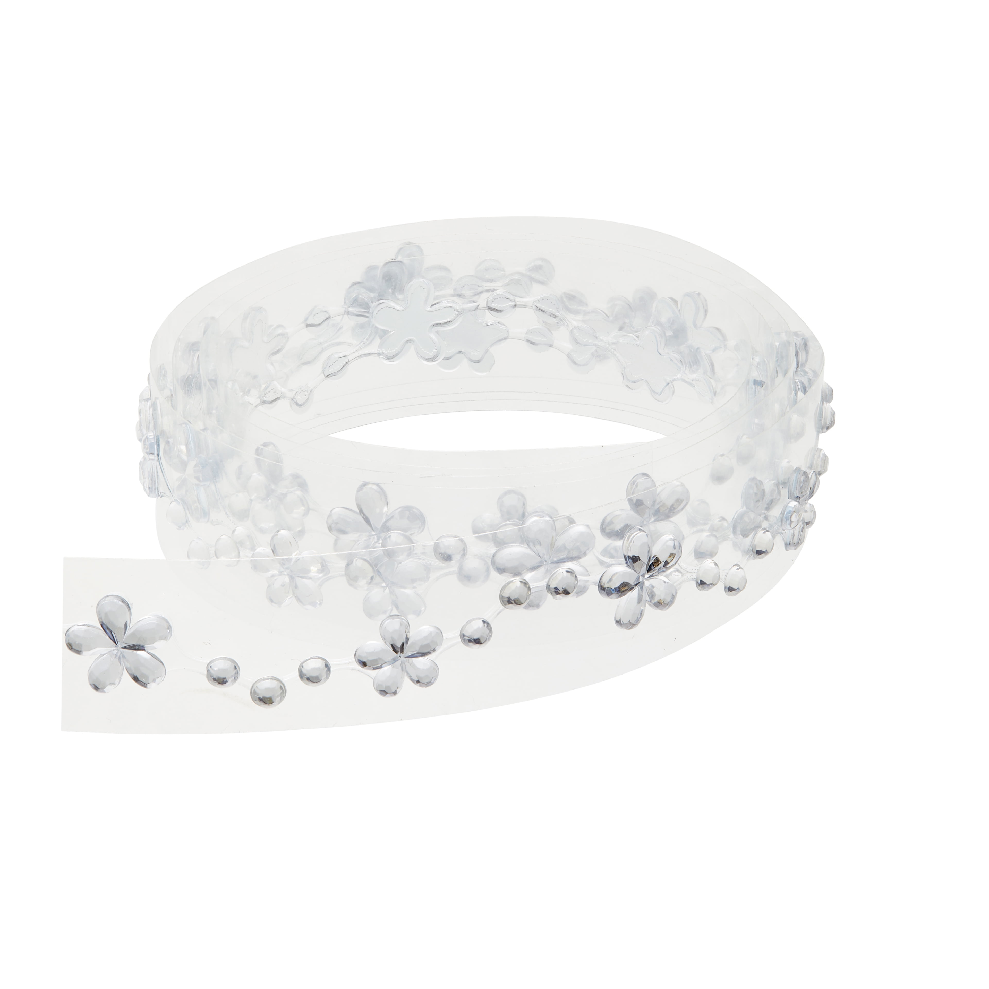 Clear Daisy Bling on a Roll by Recollections - Adhesive Rhinestone Trim ...