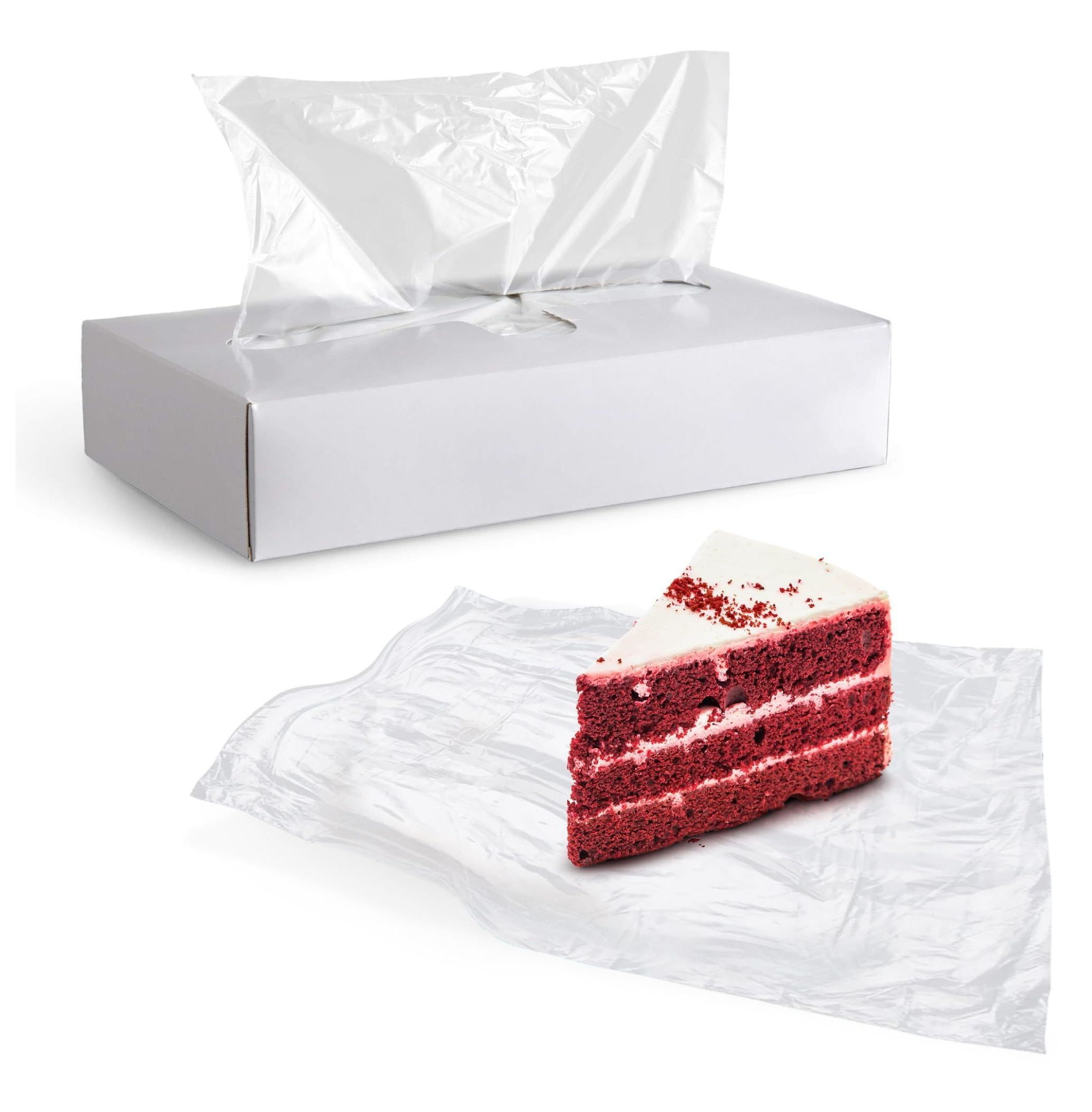 Clear Deli Plastic Sheets, 6 x 10.75 Inch. Pack of 1000 Sandwich Wraps ...