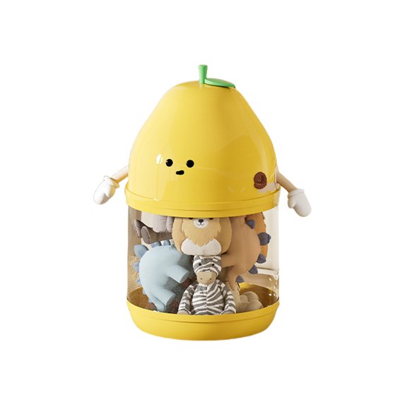 Clear Designs Plush Storage Tube Sturdy Plush Toy Storage Tube With ...