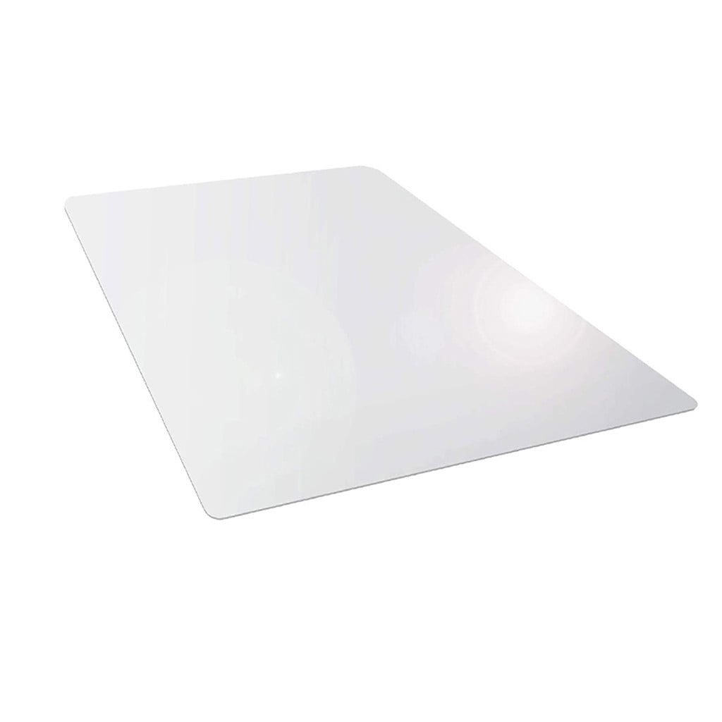 Clear Desk Mat on top of desks - 40 x 90 cm - Clear Transparent Desk ...