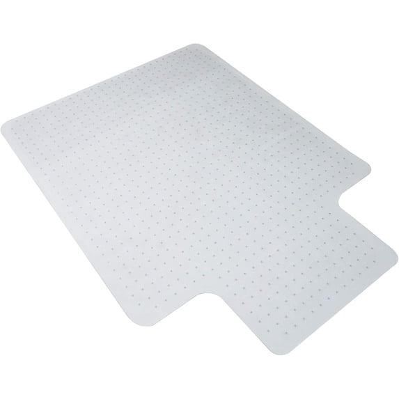 Clear Desk Mat with Extended Lip for Rolling Computer Chairs, Heavy ...